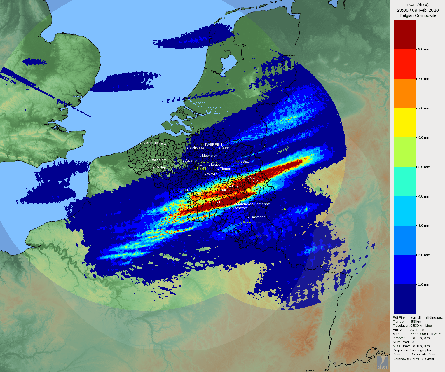 IRM - La tempête Ciara