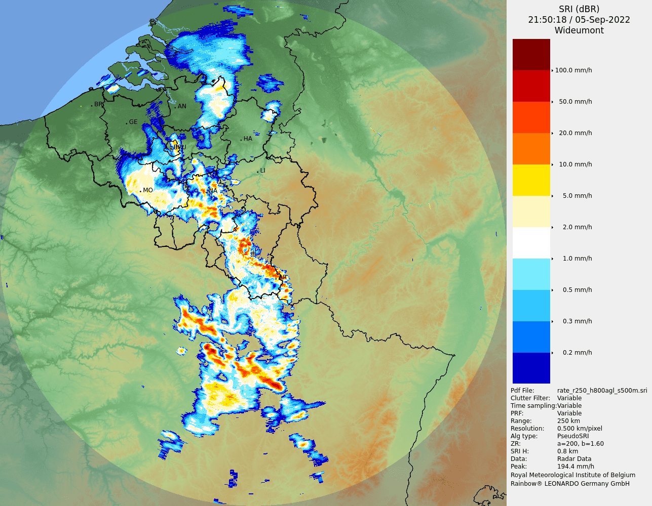 KMI - Een nieuwe hoogtechnologische radar in Wideumont