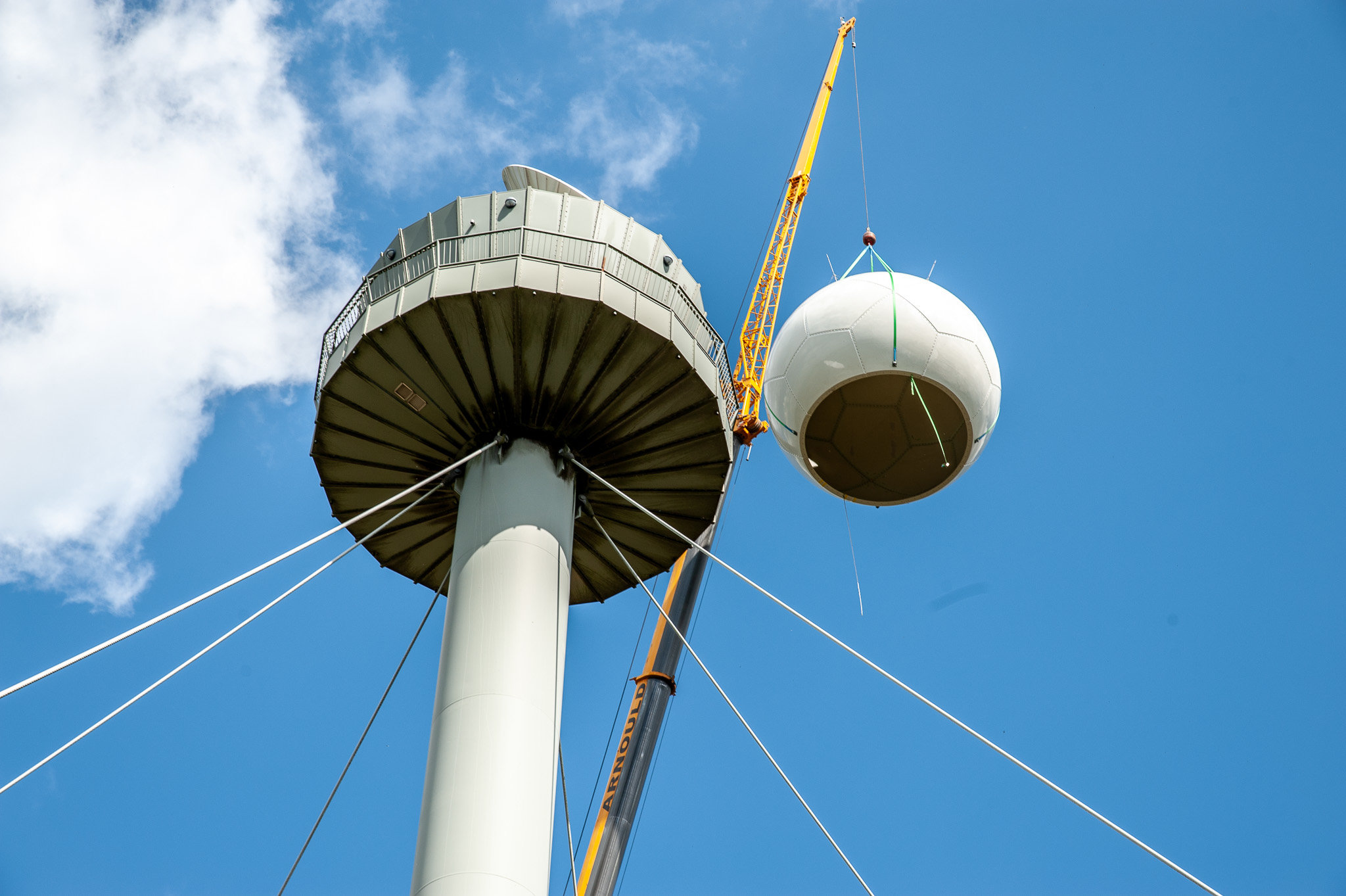 KMI - Vervanging van de weerradar in Wideumont